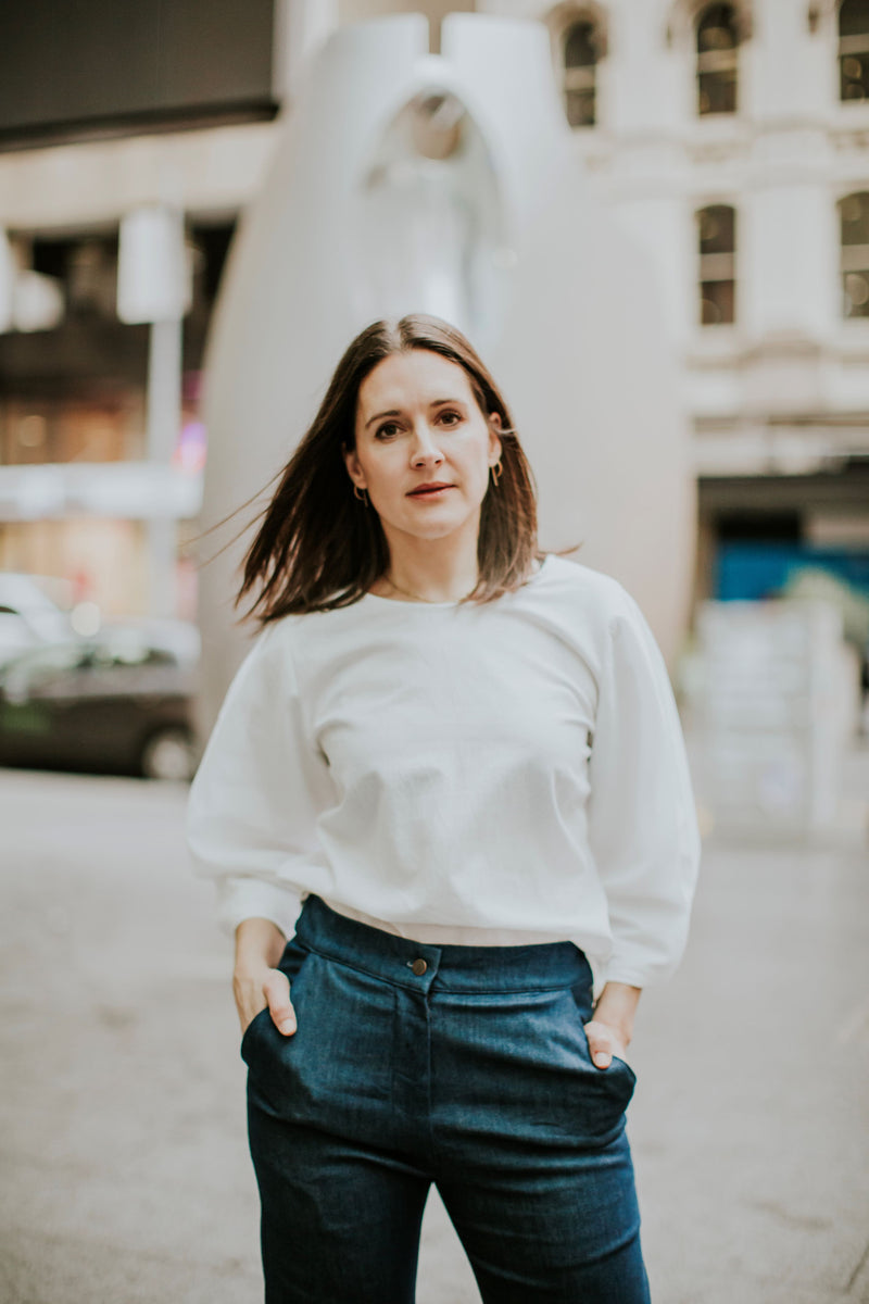 Long Sailor Jeans - Blue Raw Stretch Denim – Tonic & Cloth