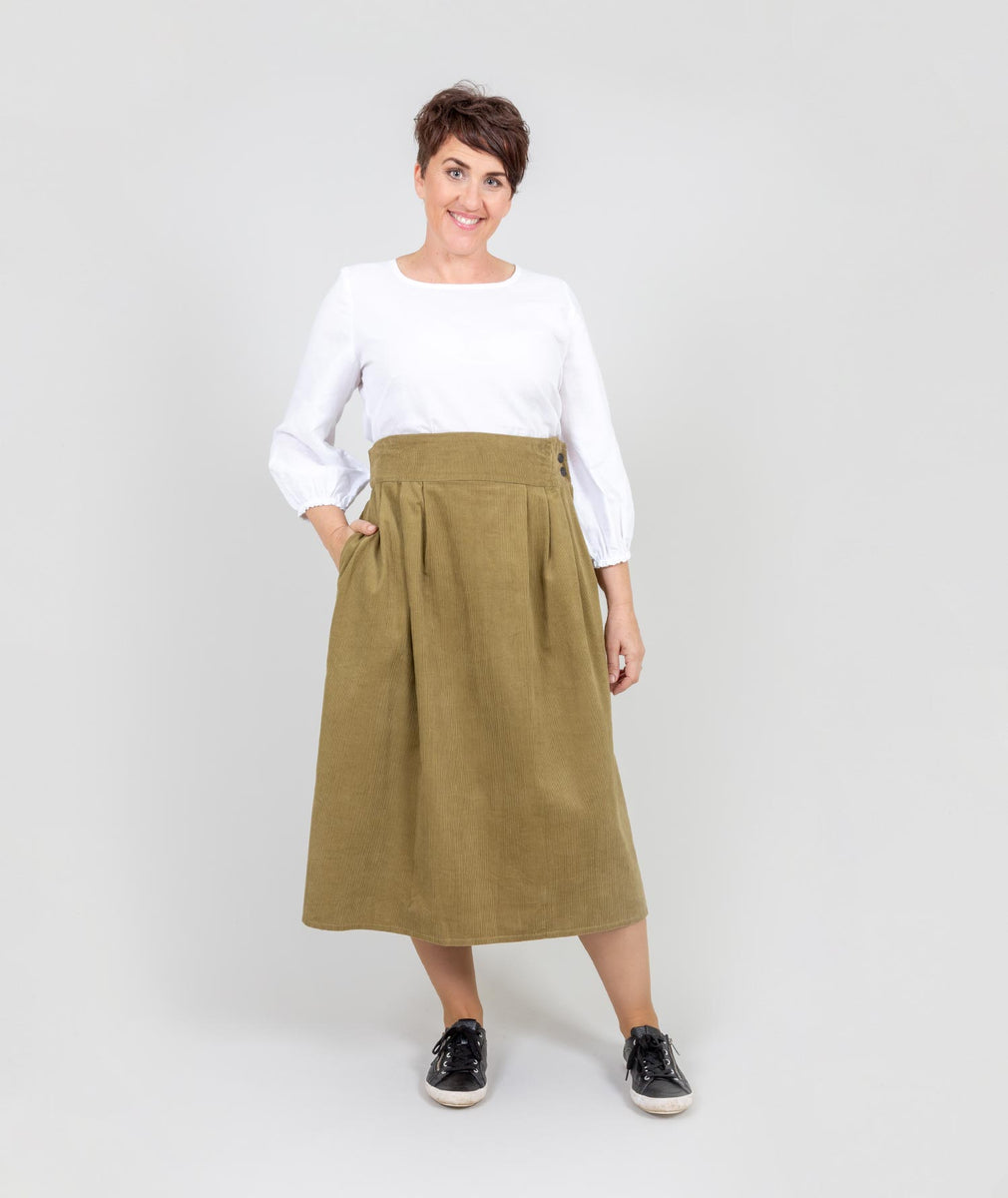The Nightingale Skirt - Green – Tonic & Cloth